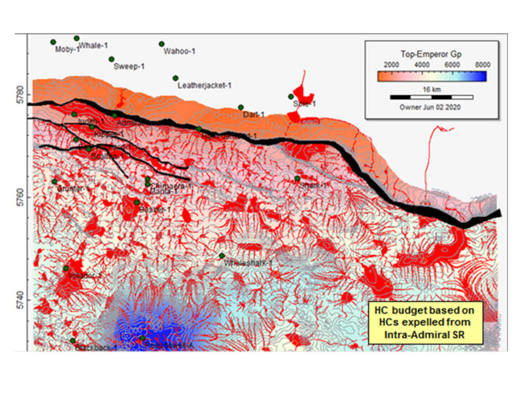 Recent projects-Basin modelling - 3D GEO